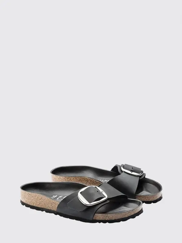 BIRKENSTOCK Heeled Sandal With Buckle Detail - Black