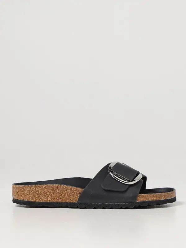 BIRKENSTOCK Heeled Sandal With Buckle Detail - Black