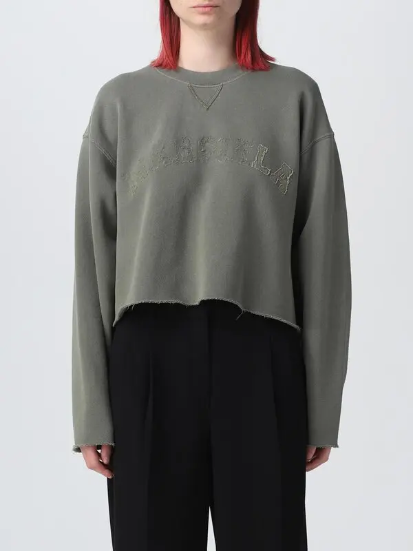 MAISON MARGIELA Embroidered Sweatshirt - Green