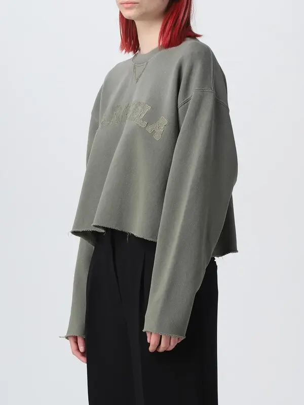 MAISON MARGIELA Embroidered Sweatshirt - Green