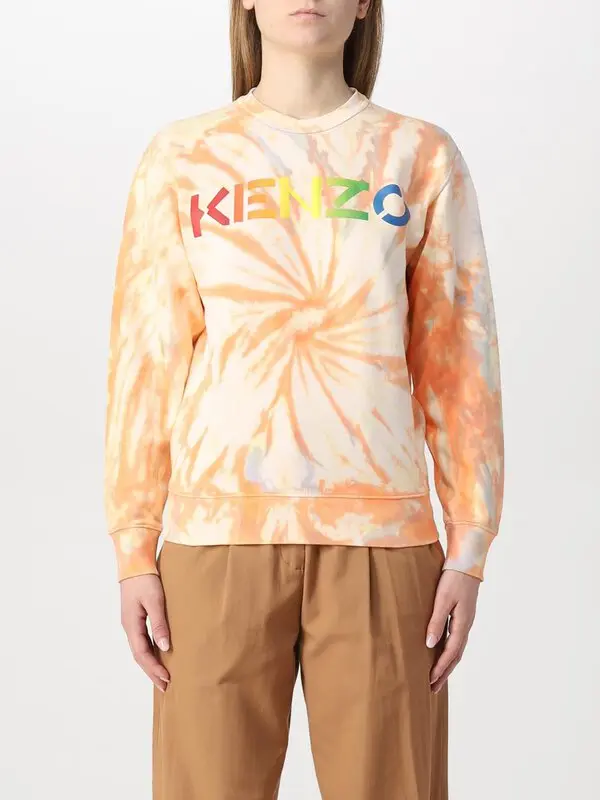 Kenzo Tie-dye Logo Sweatshirt