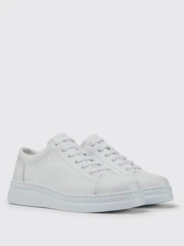Camper Runner Up Calfskin Sneakers - White