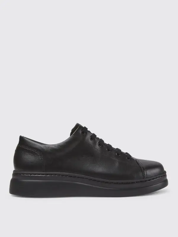 Camper Runner Up Calfskin Sneakers - Black