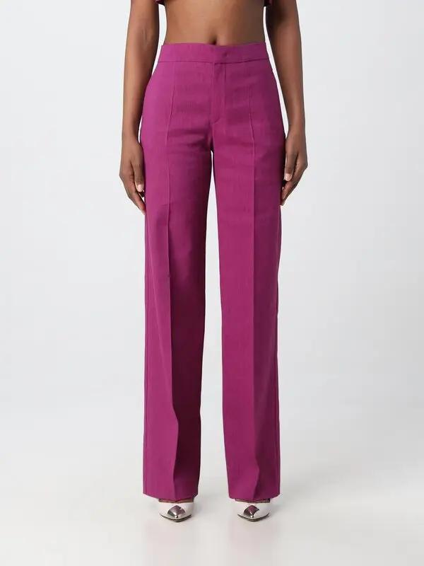Isabel Marant Étoile Wide Leg Tailored Pants - Red