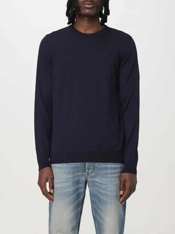 DRUMOHR Crew Neck Pullover - Blue 2