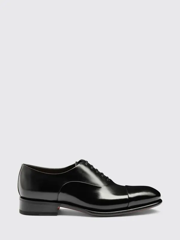 Santoni Brogue Shoes - Black