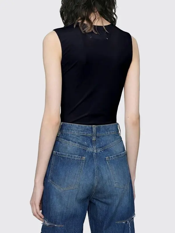 MAISON MARGIELA Sleeveless Top - Black