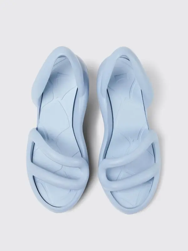 Camper Kobarah Rubber Heeled Sandals - Blue