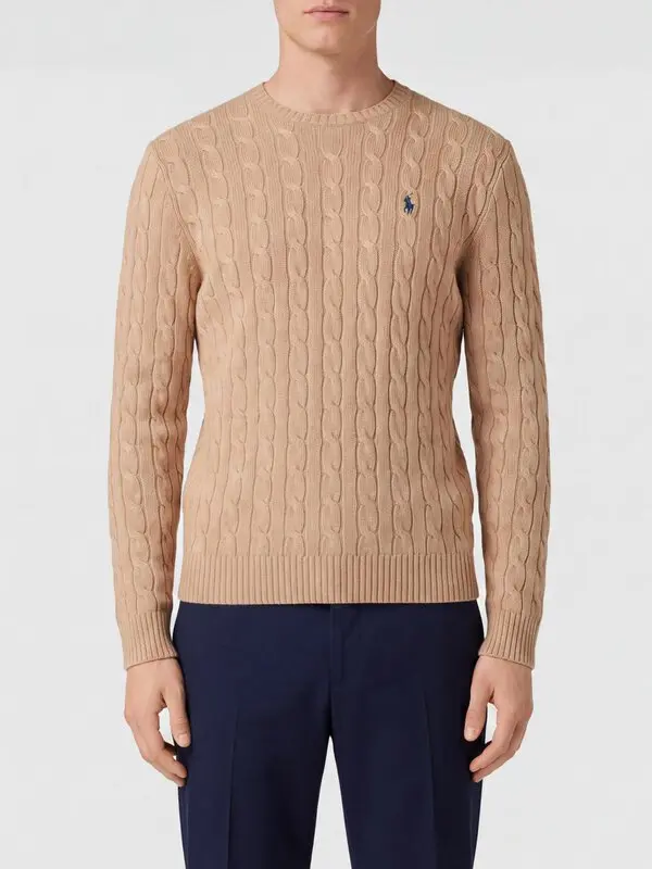 Polo Ralph Lauren Cable Knit Pullover - Camel