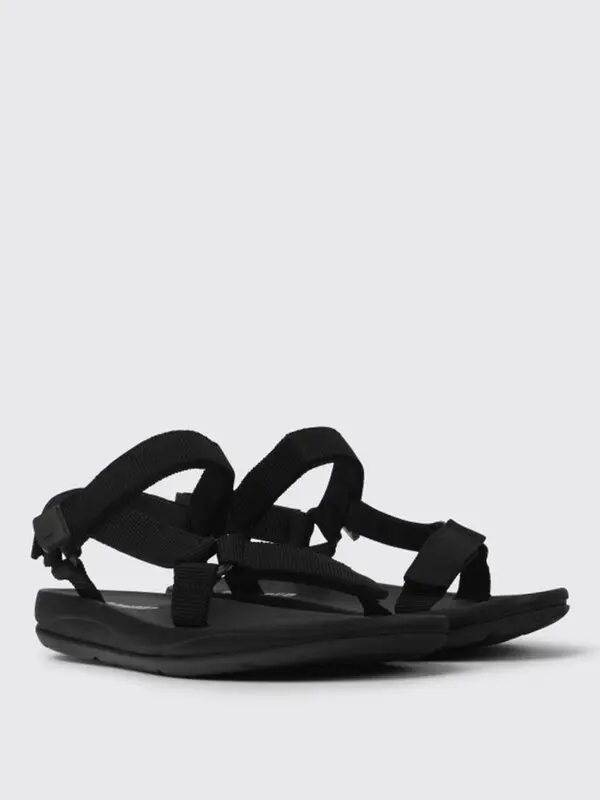 Camper Match Heeled Sandals In Recycled Pet - Black