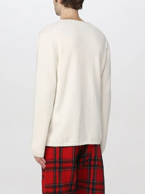 Comme Des Garçons Graphic Knit Sweater - Camel