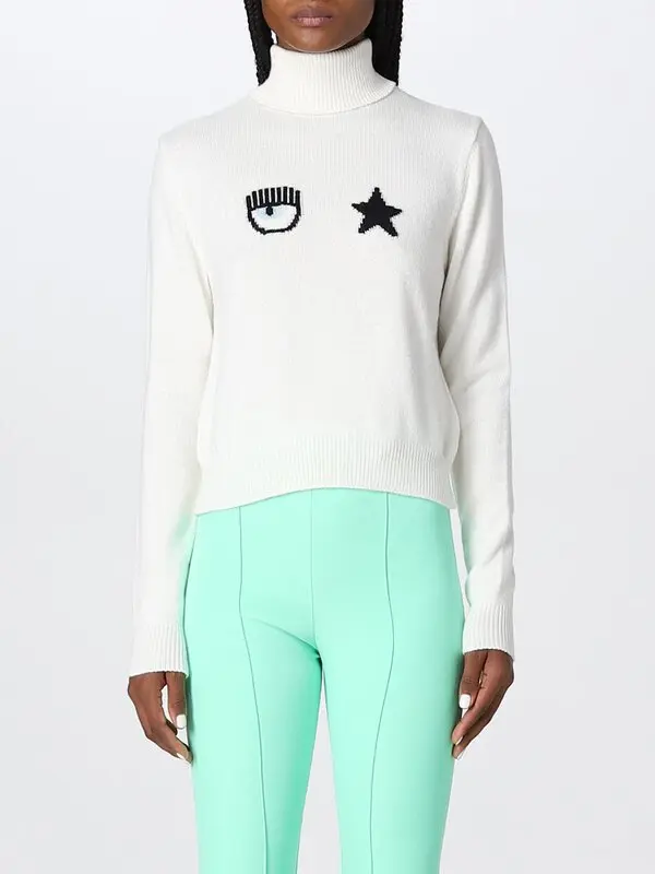 CHIARA FERRAGNI Sweater - White