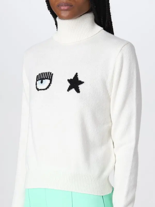 CHIARA FERRAGNI Sweater - White