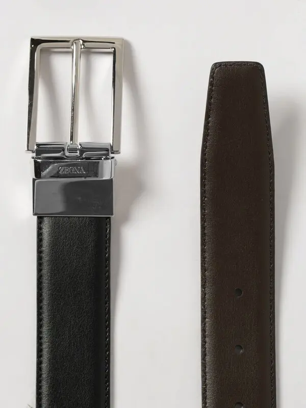 Zegna Leather Belt
