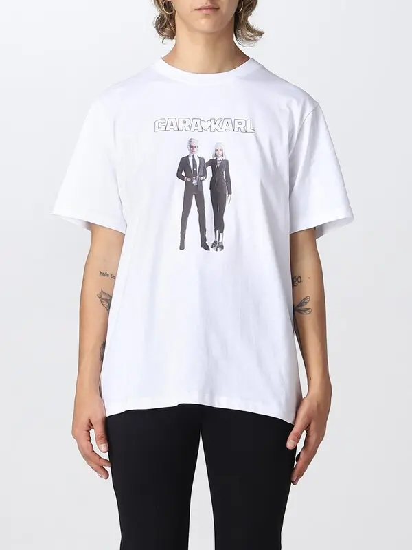Karl Lagerfeld Graphic T-shirt - White