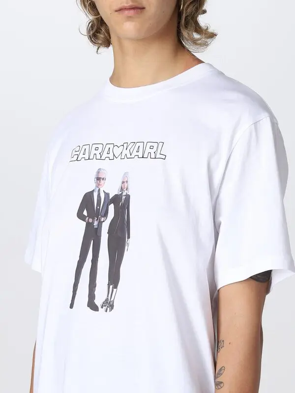 Karl Lagerfeld Graphic T-shirt - White