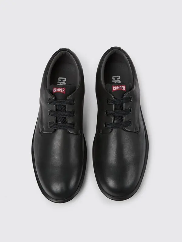Camper Lace-up Brogue Shoes - Black