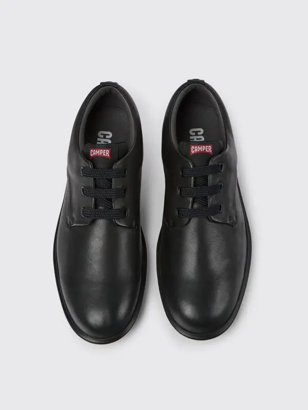 Camper Lace-up Brogue Shoes - Black