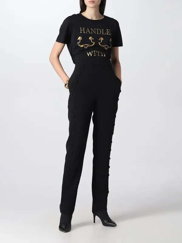 Moschino Tailored Pants With Button Detailing