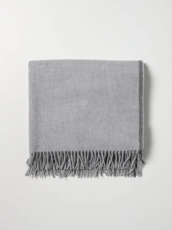 Brunello Cucinelli Cashmere Blanket - Grey