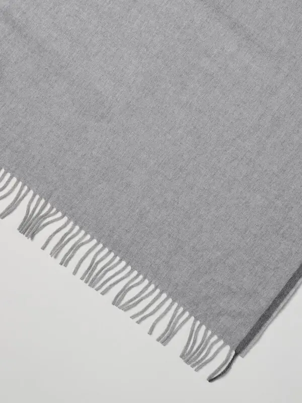 Brunello Cucinelli Cashmere Blanket - Grey
