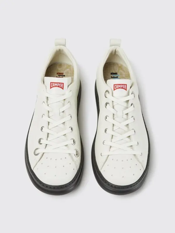 Camper Calfskin Sneakers - White