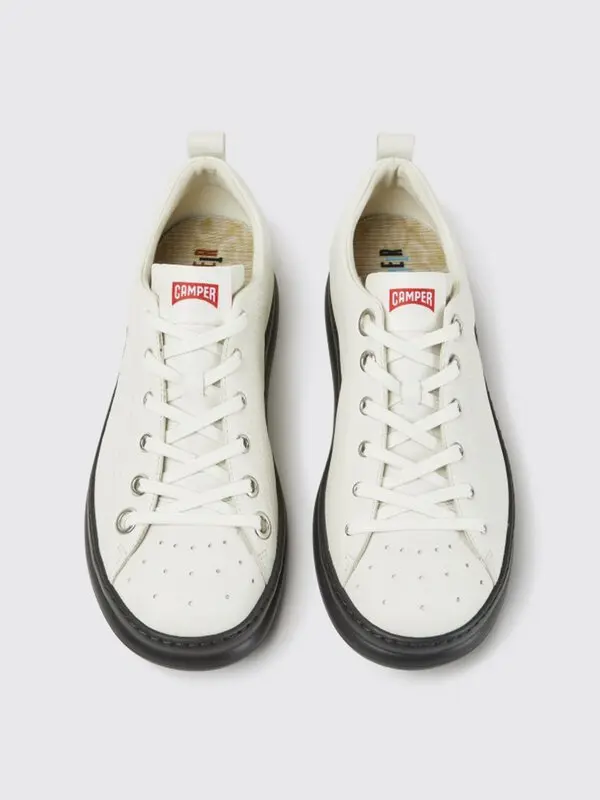Camper Calfskin Sneakers - White