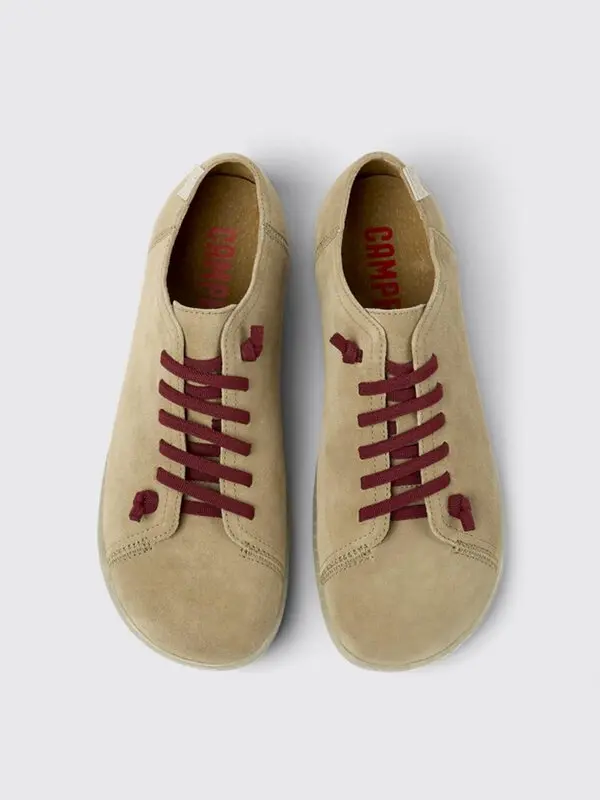 Camper Peu Leather Sneakers - Beige