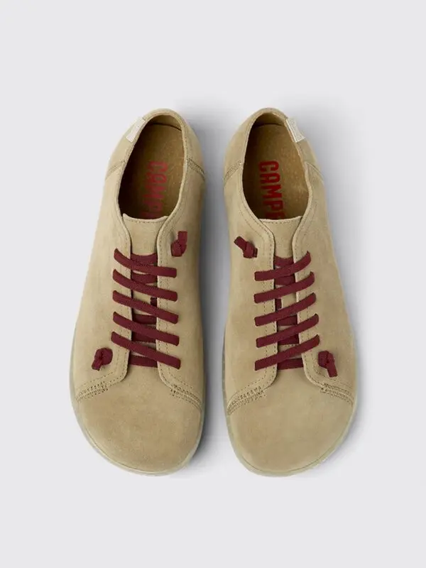 Camper Peu Leather Sneakers - Beige