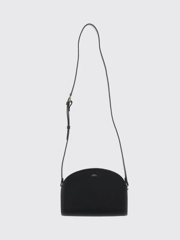 A.p.c. Half-moon Crossbody Bag - Black