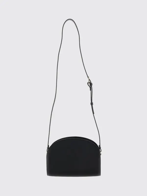 A.p.c. Half-moon Crossbody Bag - Black