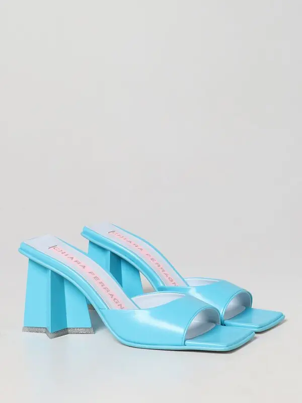 CHIARA FERRAGNI Heeled Sandal - Blue