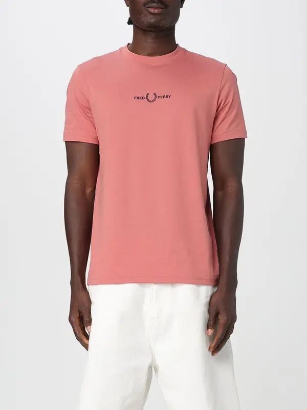 Fred Perry Cotton T-shirt With Logo