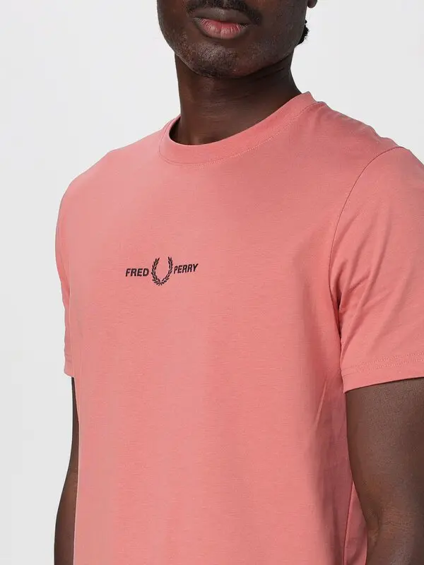 Fred Perry Cotton T-shirt With Logo
