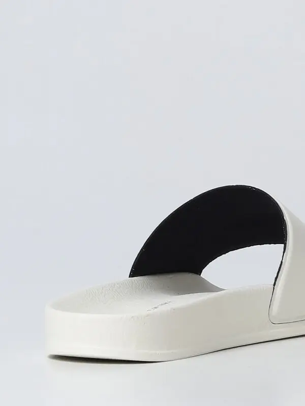 MSGM Rubber Slides - White