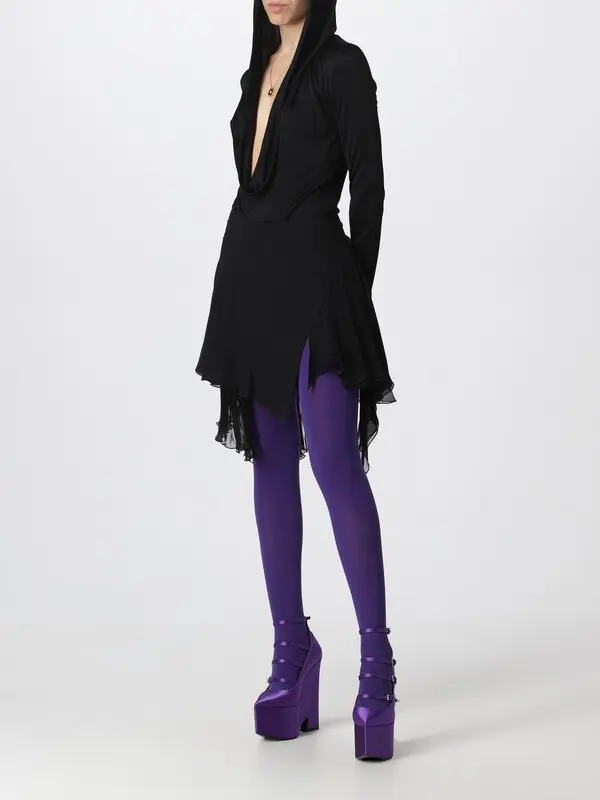 Versace Chiffon Skirt - Black