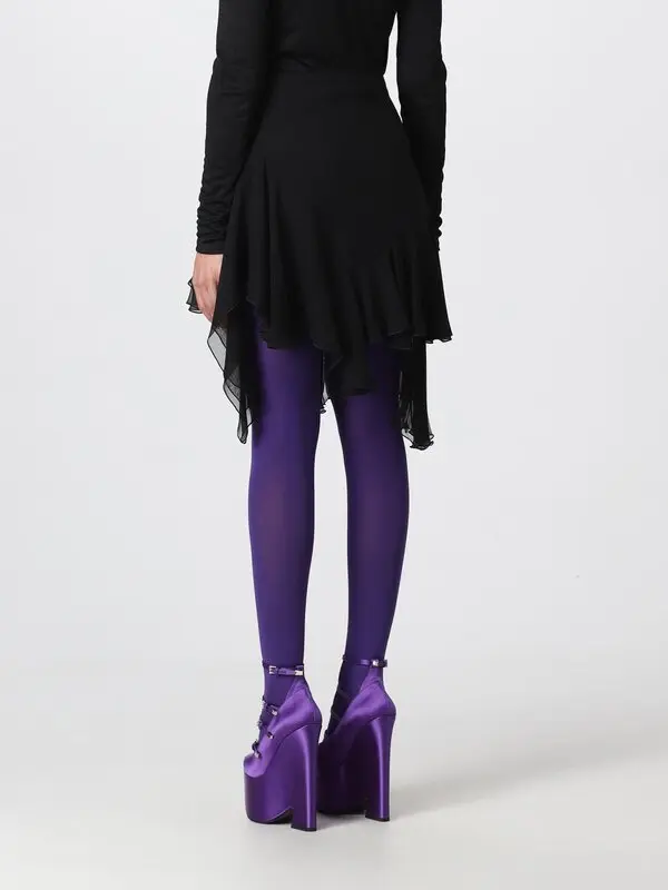 Versace Chiffon Skirt - Black