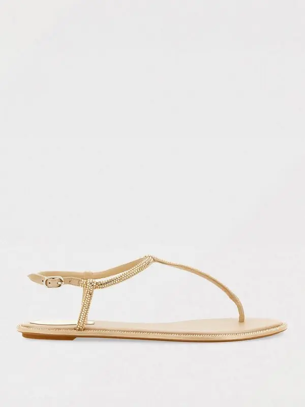 Rene Caovilla Heeled Sandal - Gold