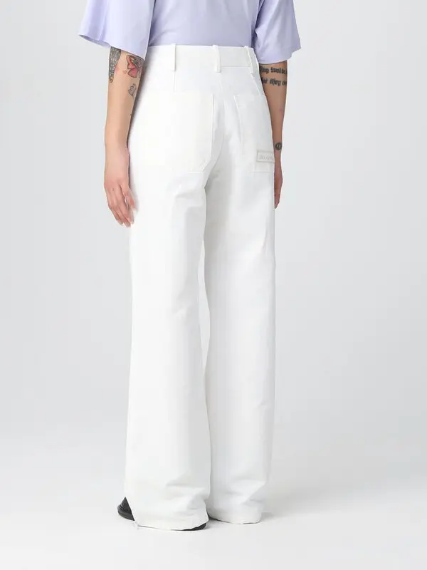 Marni Cotton Blend Pants - White