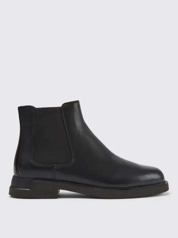 Camper Iman Leather Chelsea Boots - Black