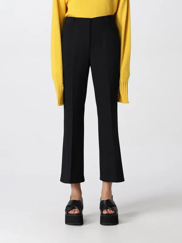 Stella McCartney Tailored Flare Trousers - Black