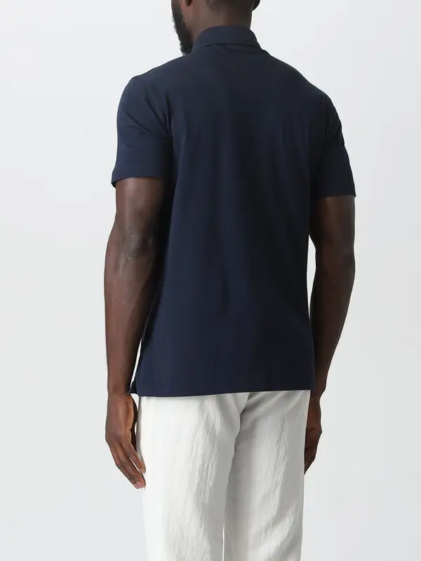 Aspesi Cotton Polo Shirt - Navy
