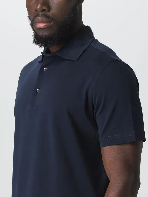 Aspesi Cotton Polo Shirt - Navy