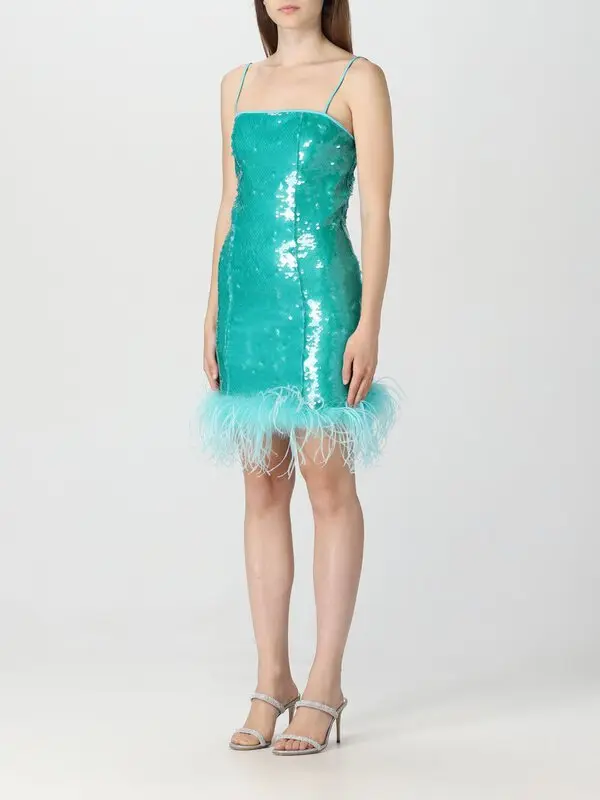 giuseppe di morabito sequin dress Giuseppe Di Morabito Woman Sequin Long Dress Silver 42