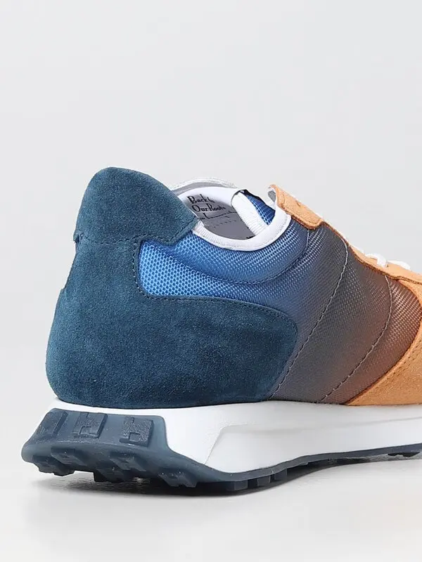 Hogan H601 Suede And Mesh Sneakers - Blue
