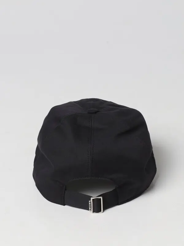 MSGM Cotton Baseball Cap - Black