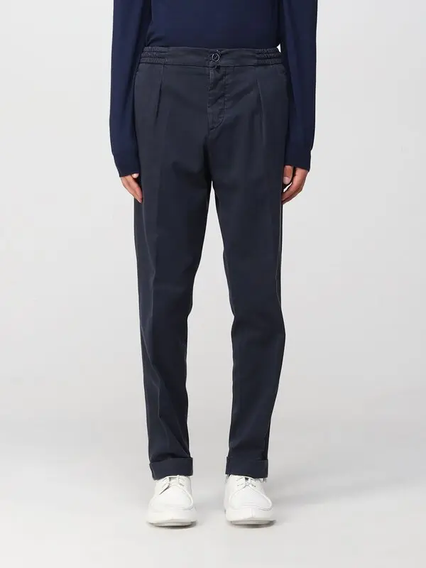 Kiton Tailored Trousers - Blue