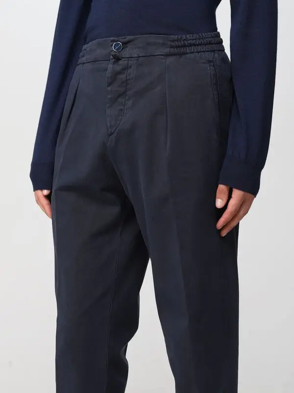 Kiton Tailored Trousers - Blue