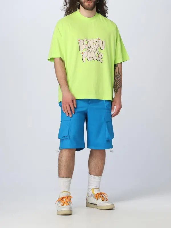 BONSAI Cargo Shorts - Gnawed Blue