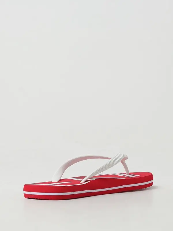 EA7 Striped Flip Flops